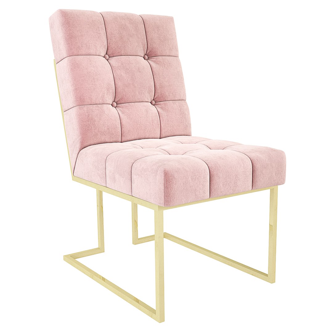 3D Goldfinger Dining Chair Jonathan Adler Model - TurboSquid 1804211