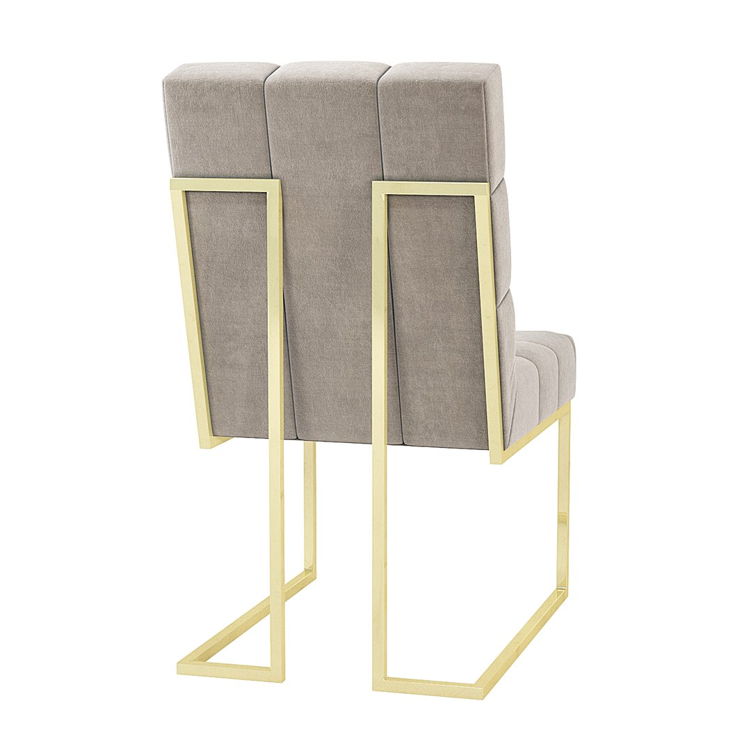 3D Goldfinger Dining Chair Jonathan Adler Model - TurboSquid 1804211