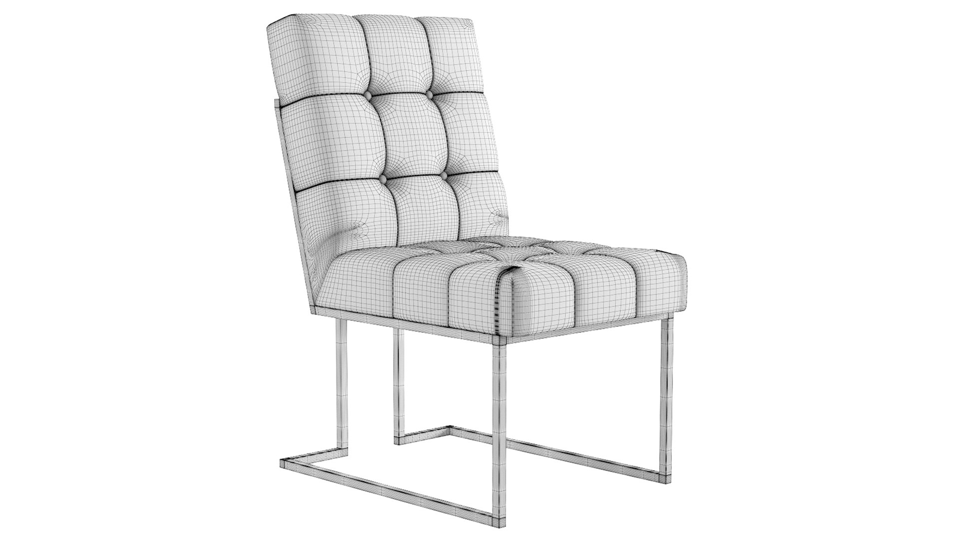 3D Goldfinger Dining Chair Jonathan Adler Model - TurboSquid 1804211