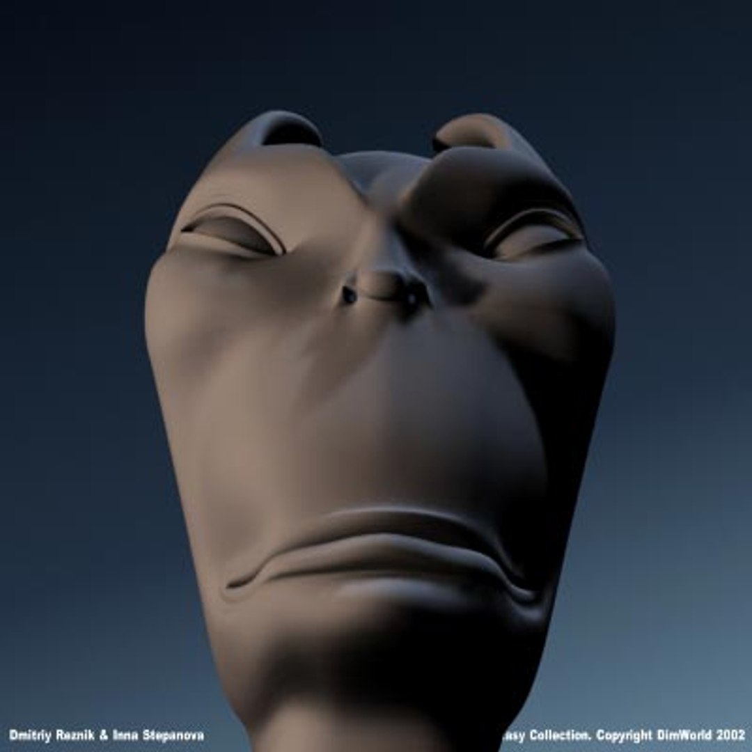 Fantasy Character Imp 3d Max