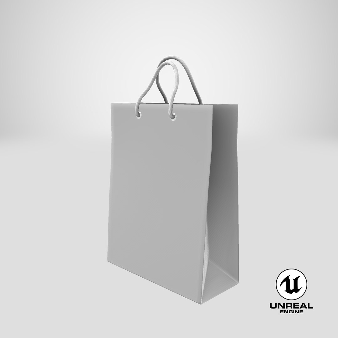 Shopping bag model - TurboSquid 1642878