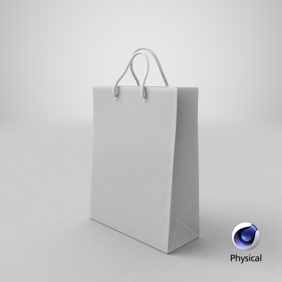 Shopping Bag Model - TurboSquid 1642878