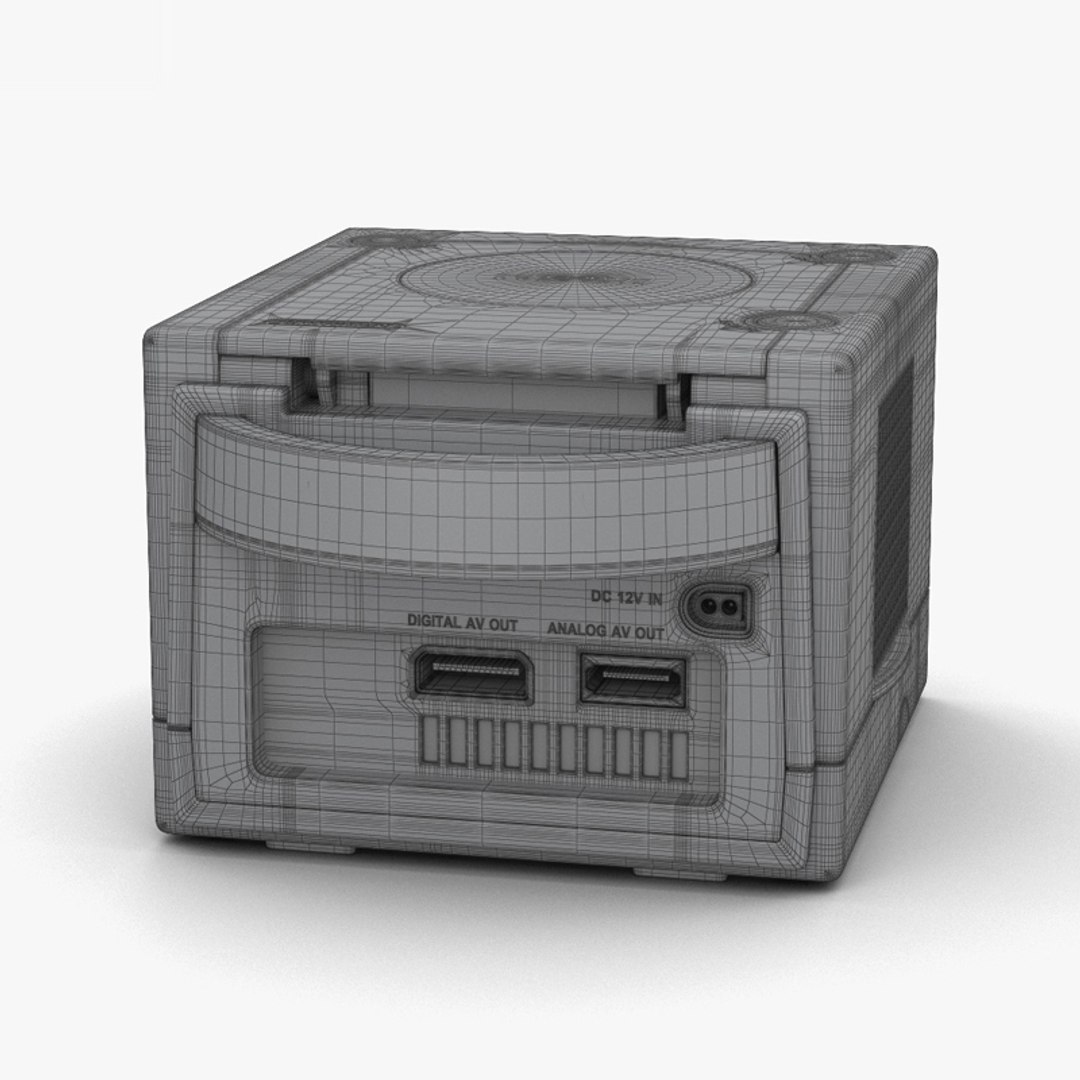 3D Nintendo Gamecube Cube - TurboSquid 1659007