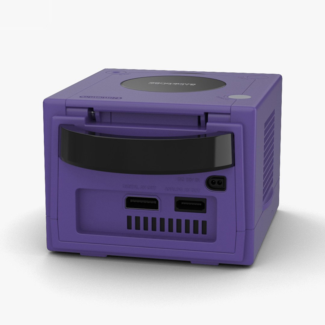 3D Nintendo Gamecube Cube - TurboSquid 1659007