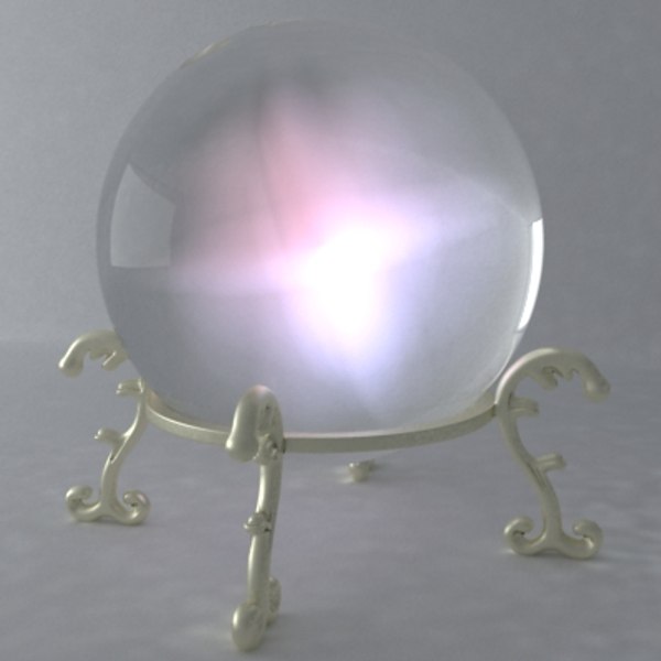 3d max crystal ball
