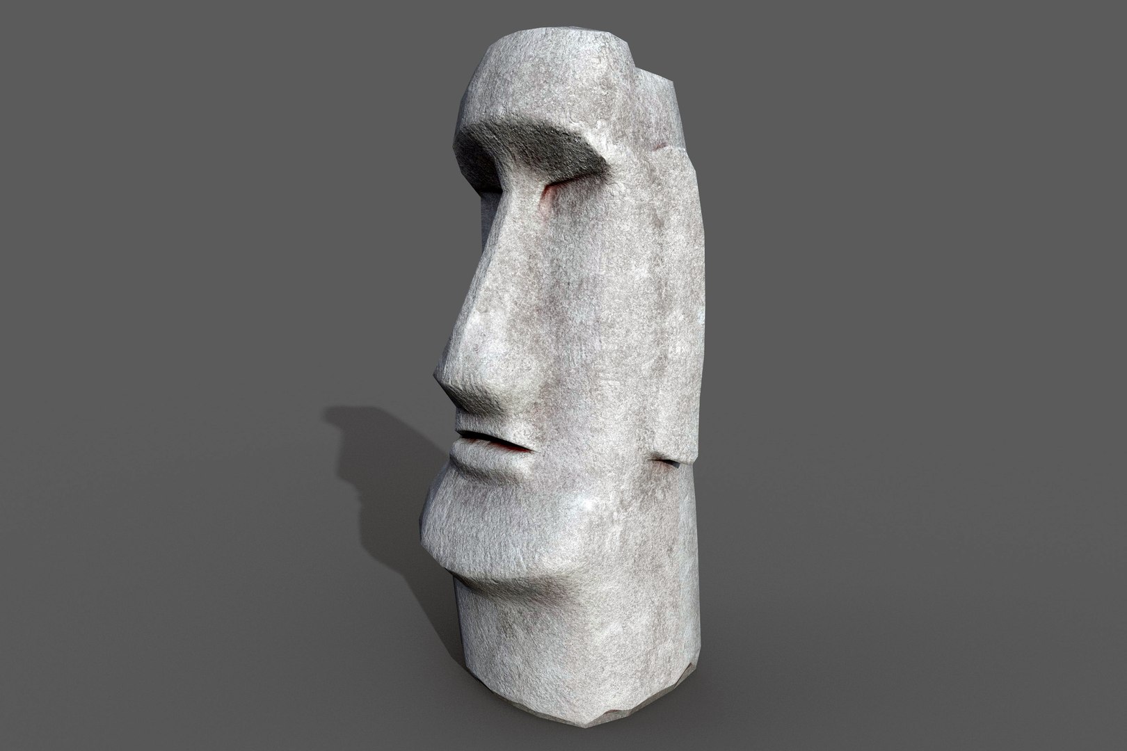 Moai Stone Idol 3D Model - TurboSquid 1856150