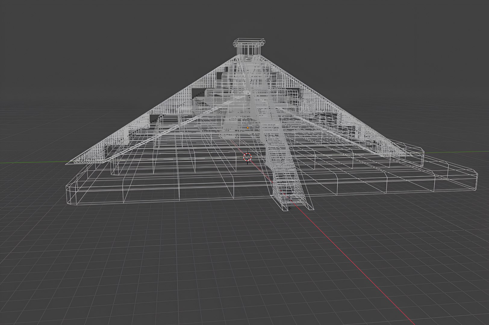 Temple Of Maya Pyramid 3D Model - TurboSquid 2276600
