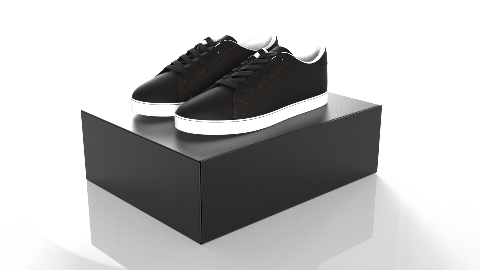 Shoe Box With Sneakers 3d Model 3D Model - TurboSquid 2125479