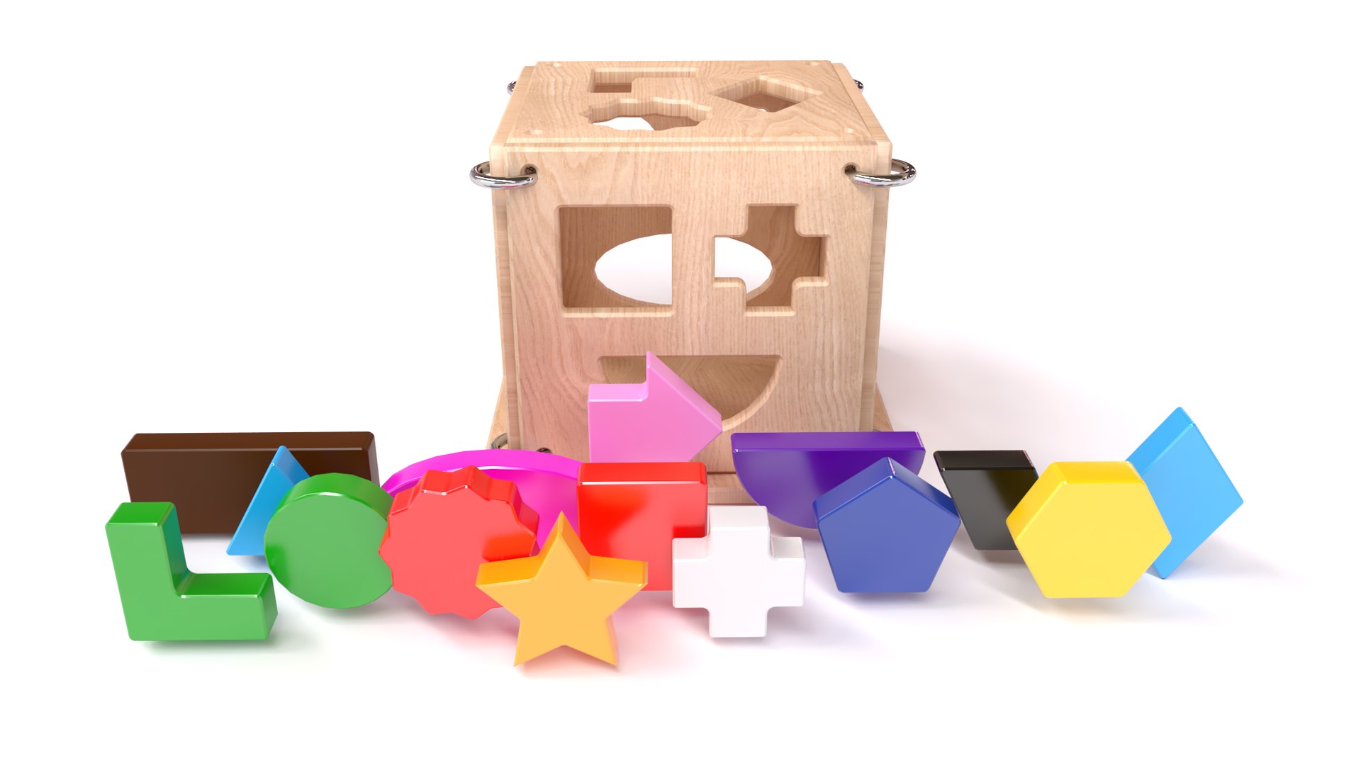 modelo 3d Toy shape sorter 3D - TurboSquid 2070231