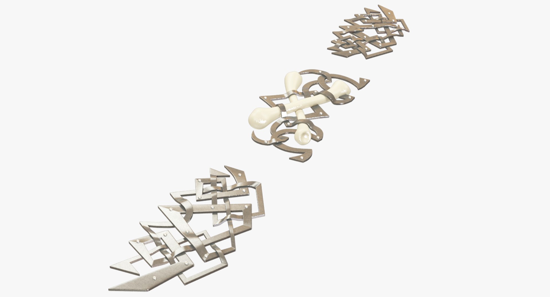 3D Model Metal Pattern - TurboSquid 1275181