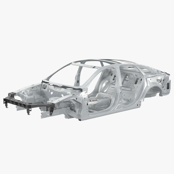 3d car hood frame