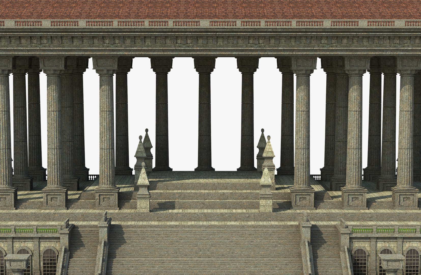 3D Model Temple Architecture Building - TurboSquid 1688696