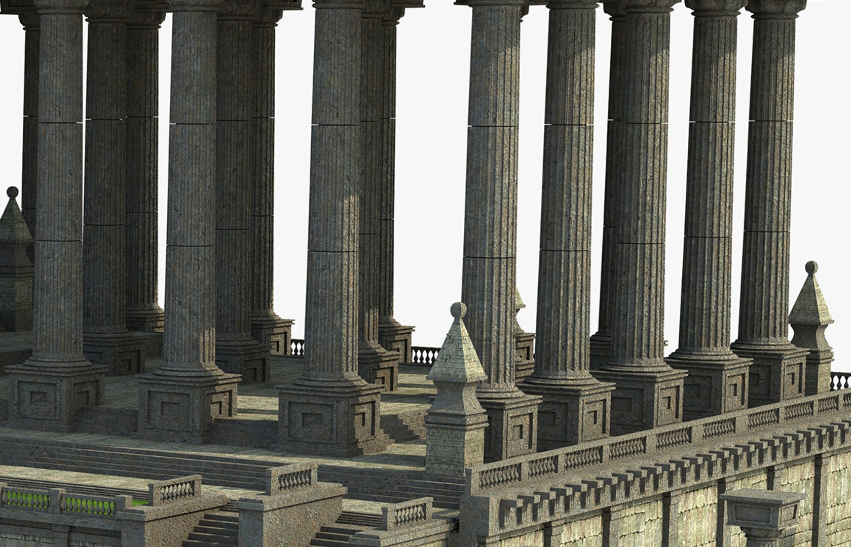 3D Model Temple Architecture Building - TurboSquid 1688696