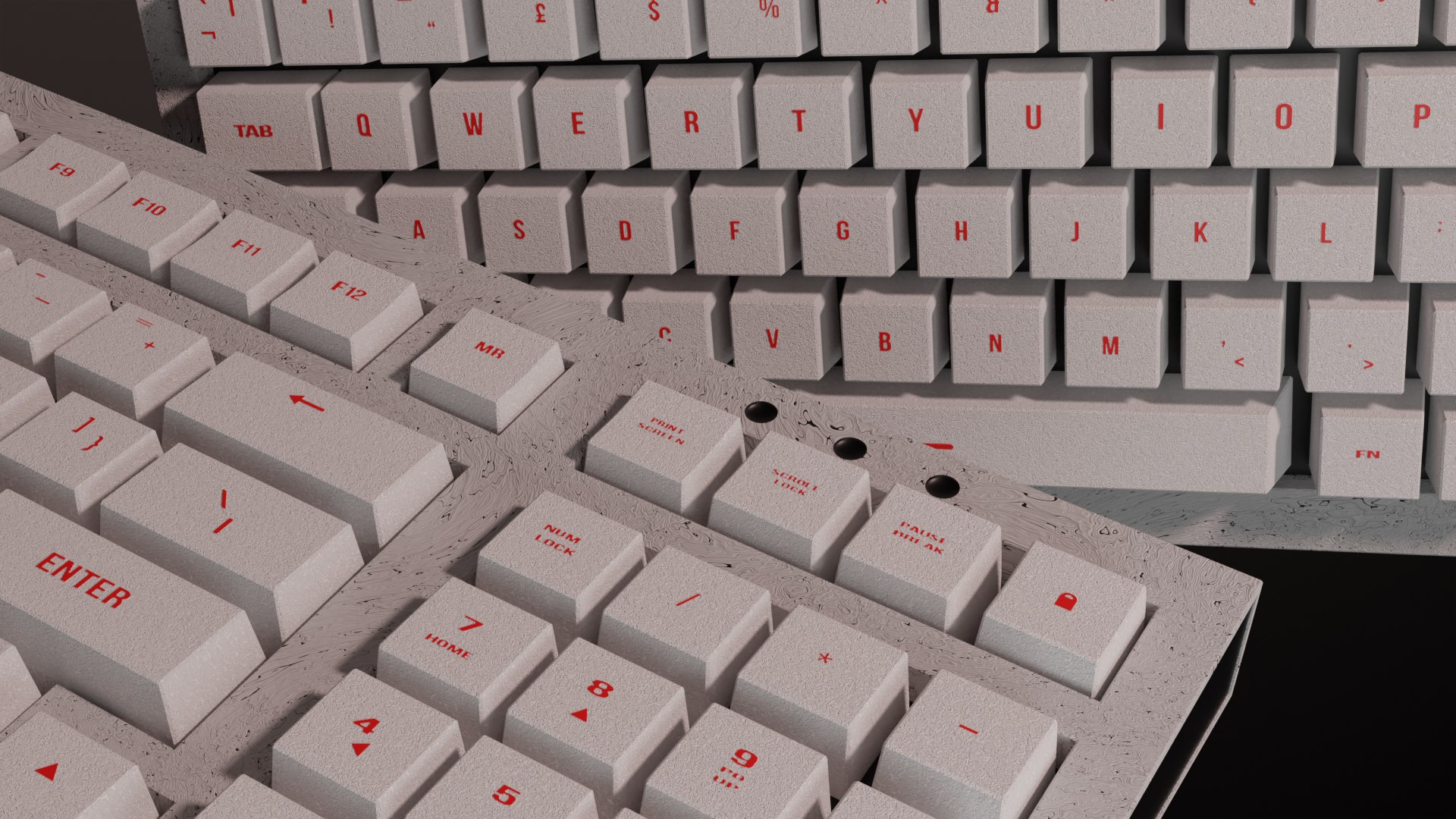 3D Basic Keyboard - TurboSquid 1985729