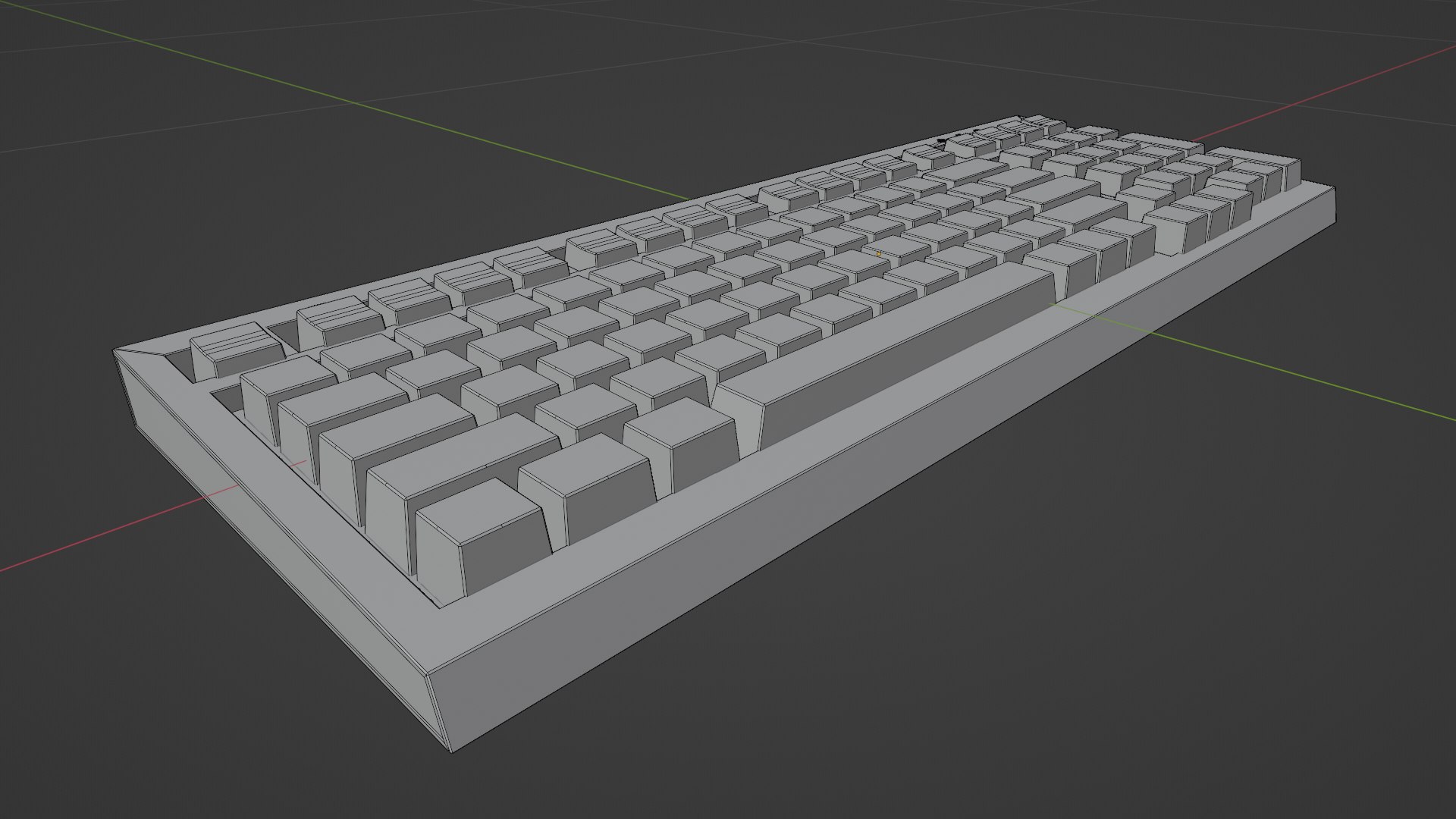 3D Basic Keyboard - TurboSquid 1985729