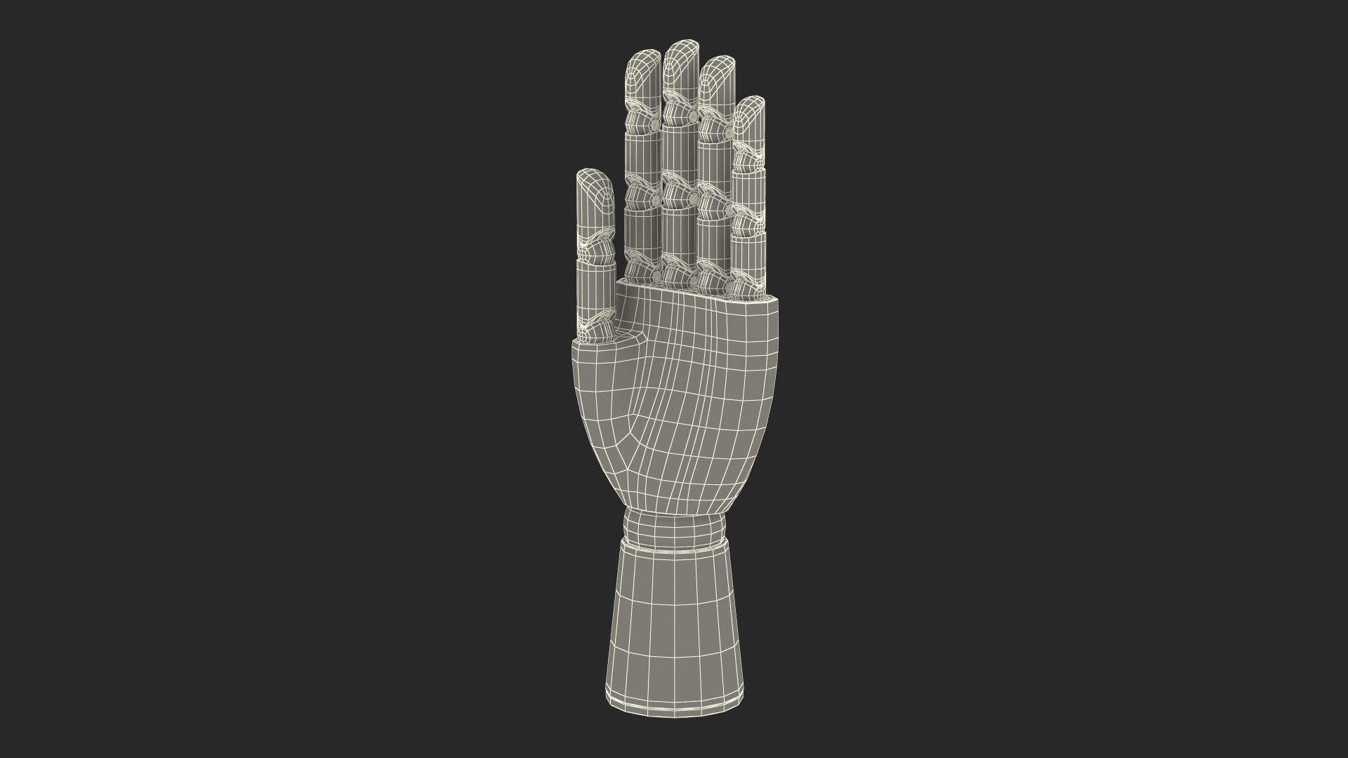 Mannequin Wooden Hand Light 3D - TurboSquid 1991642