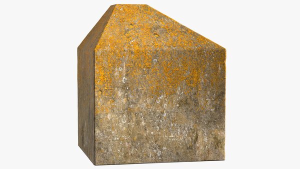 3D concrete tank trap old - TurboSquid 1607489