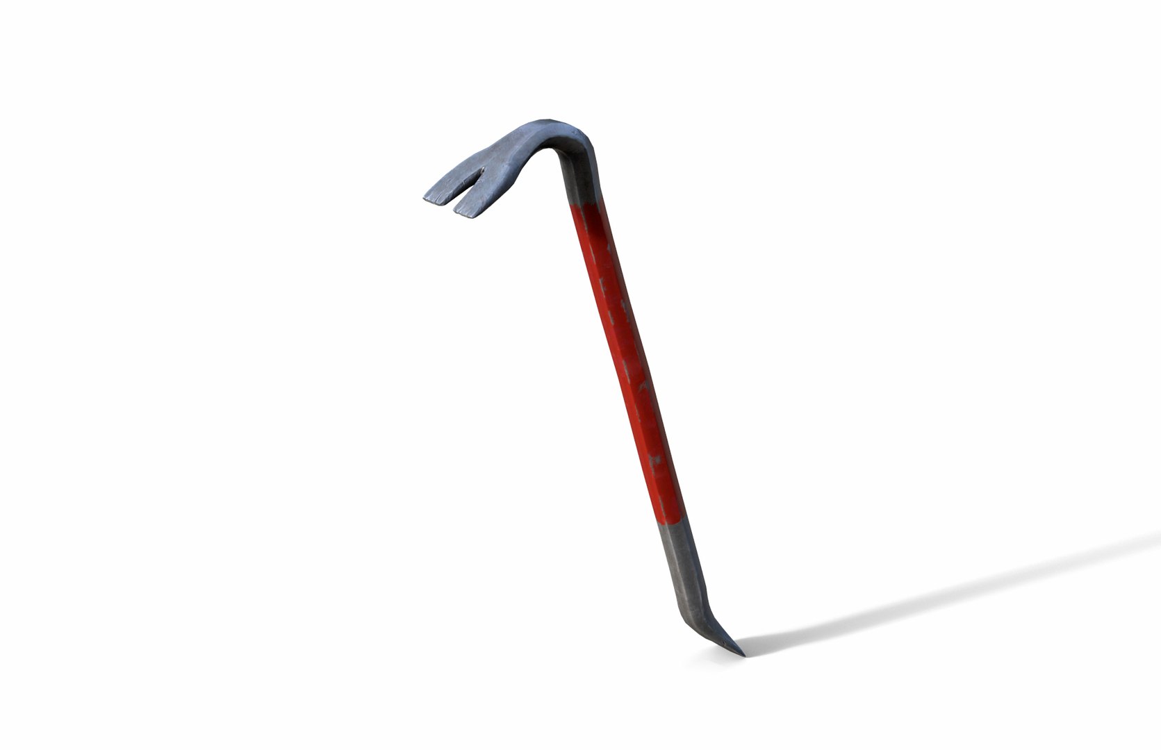 Realistic Crowbar 3D Model - TurboSquid 1424883