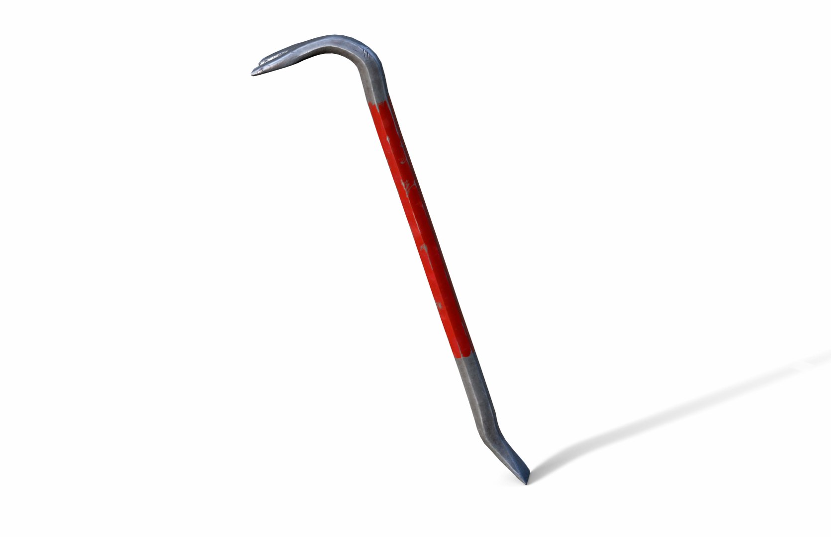 Realistic Crowbar 3D Model - TurboSquid 1424883