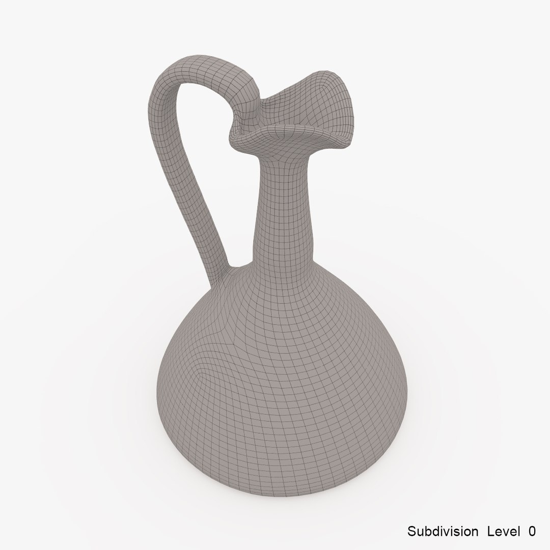 Pottery Greek 3d Model