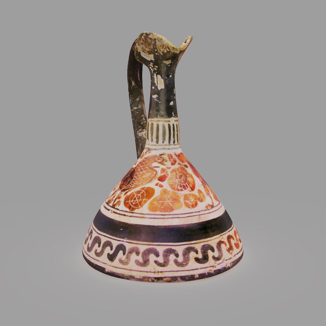 Pottery Greek 3d Model