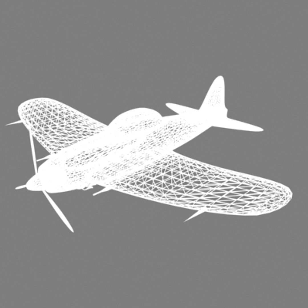 3ds max fighter plane