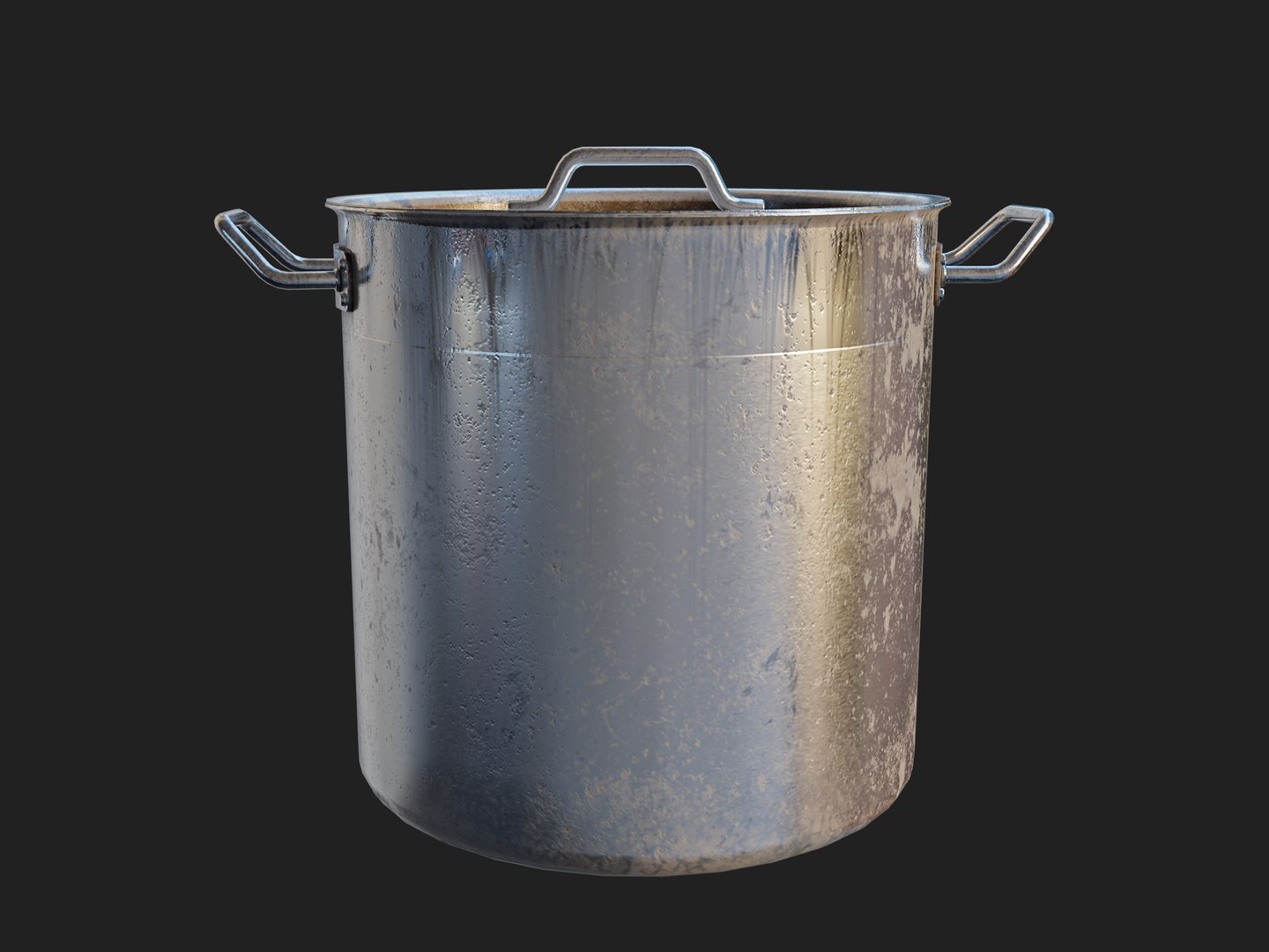 Rusty Stock Pot 3D model - TurboSquid 1959078