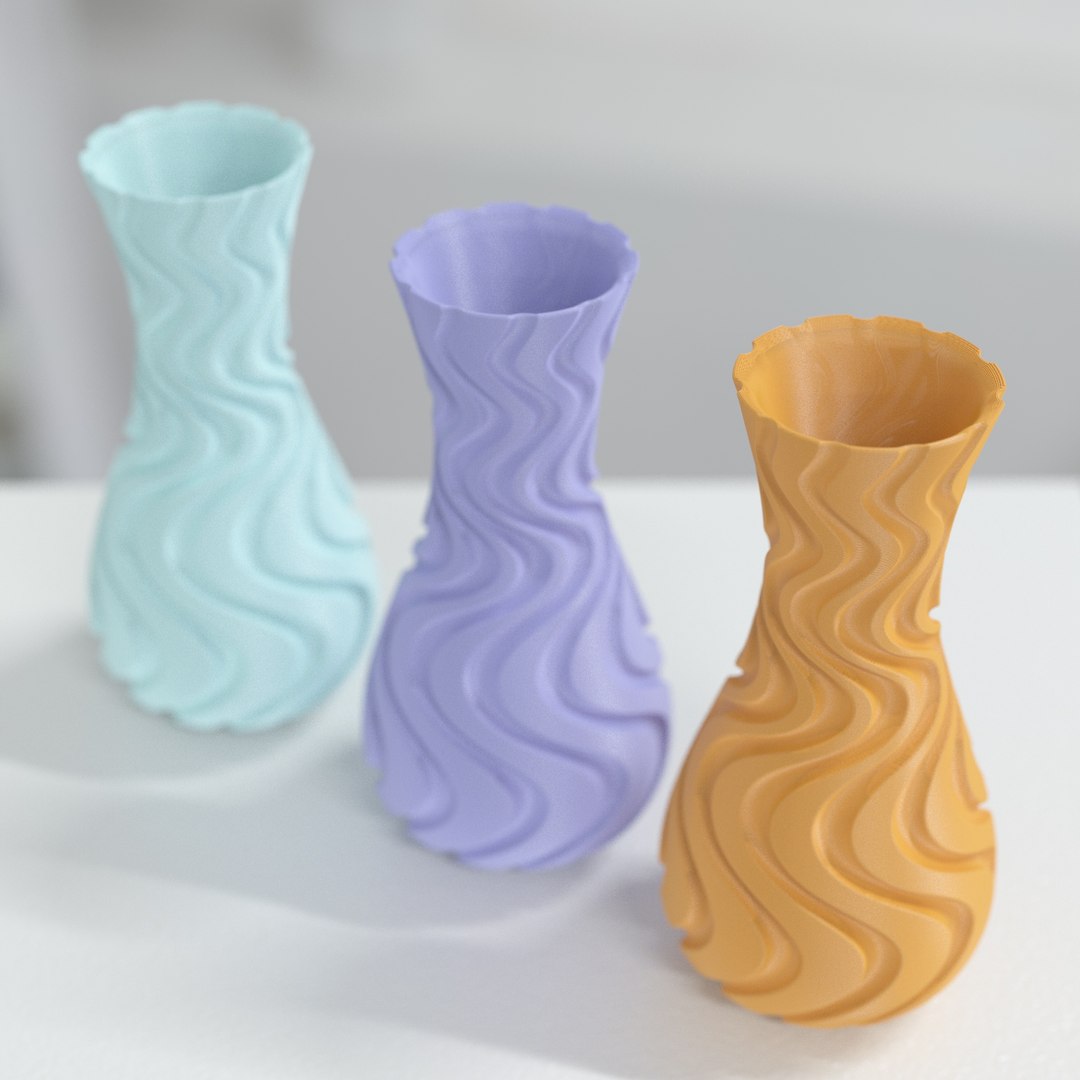 Flower Vase Print Vasija Decorativa Impresion 3D Model - TurboSquid 2151937