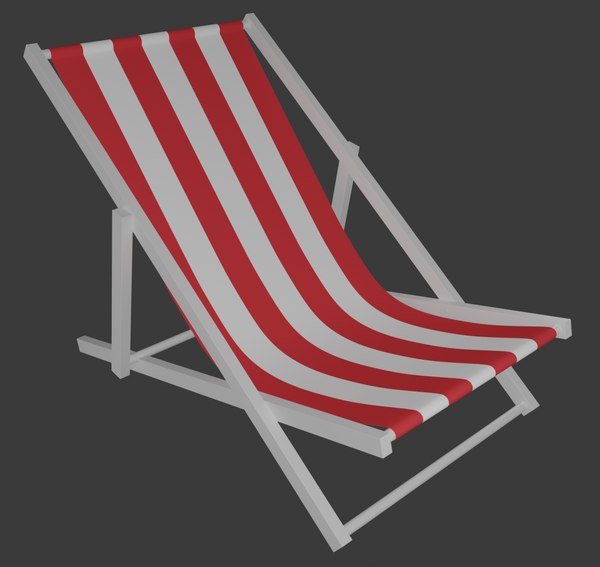 Beach chair 3D - TurboSquid 1513993