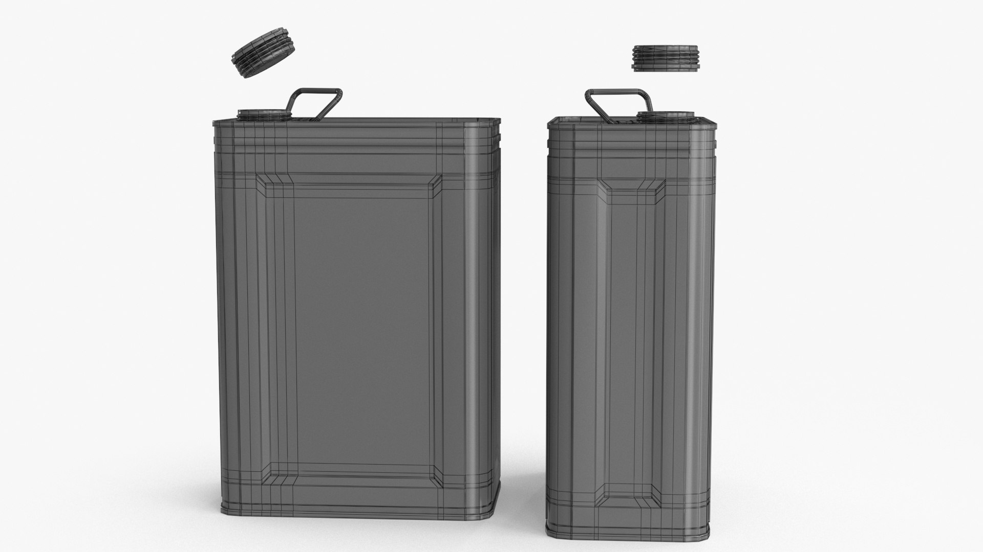 Olive Oil Can Big Model - TurboSquid 2256820