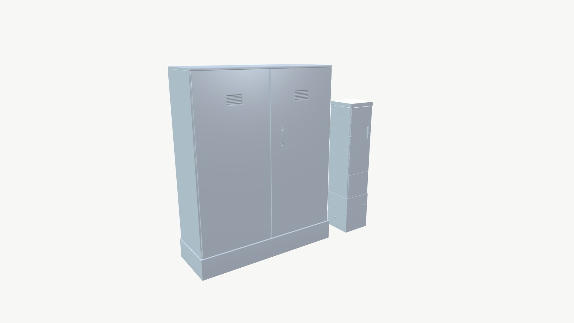 Road Side Electric Panel 3D Model - TurboSquid 2264838