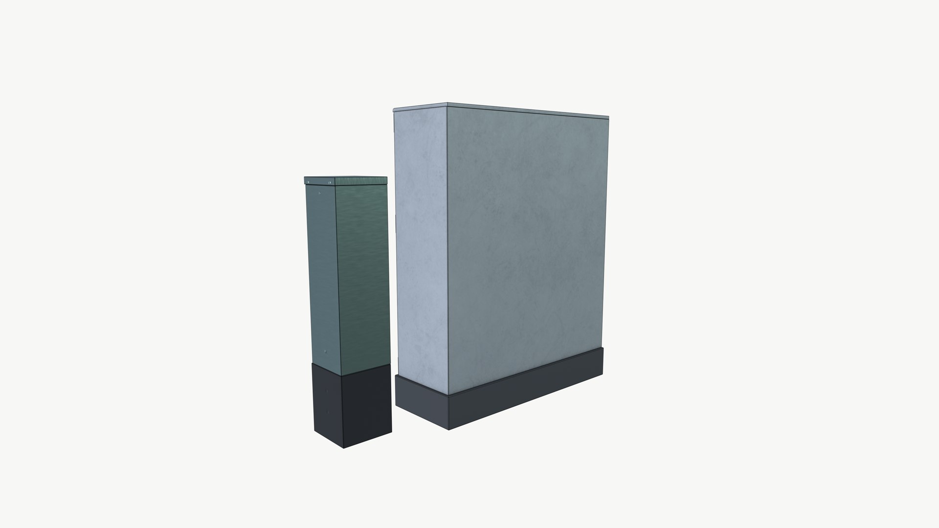 Road Side Electric Panel 3D Model - TurboSquid 2264838