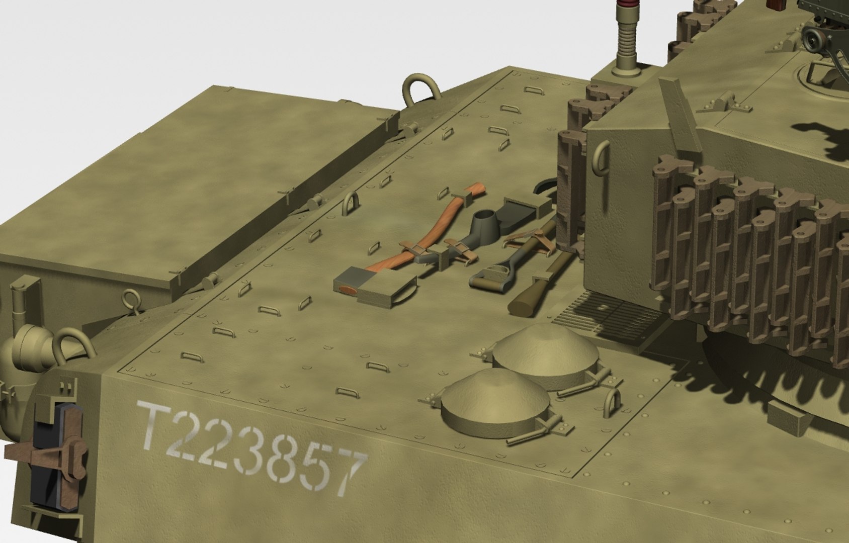 Lwo M3a3 Stuart Tanks Wwii