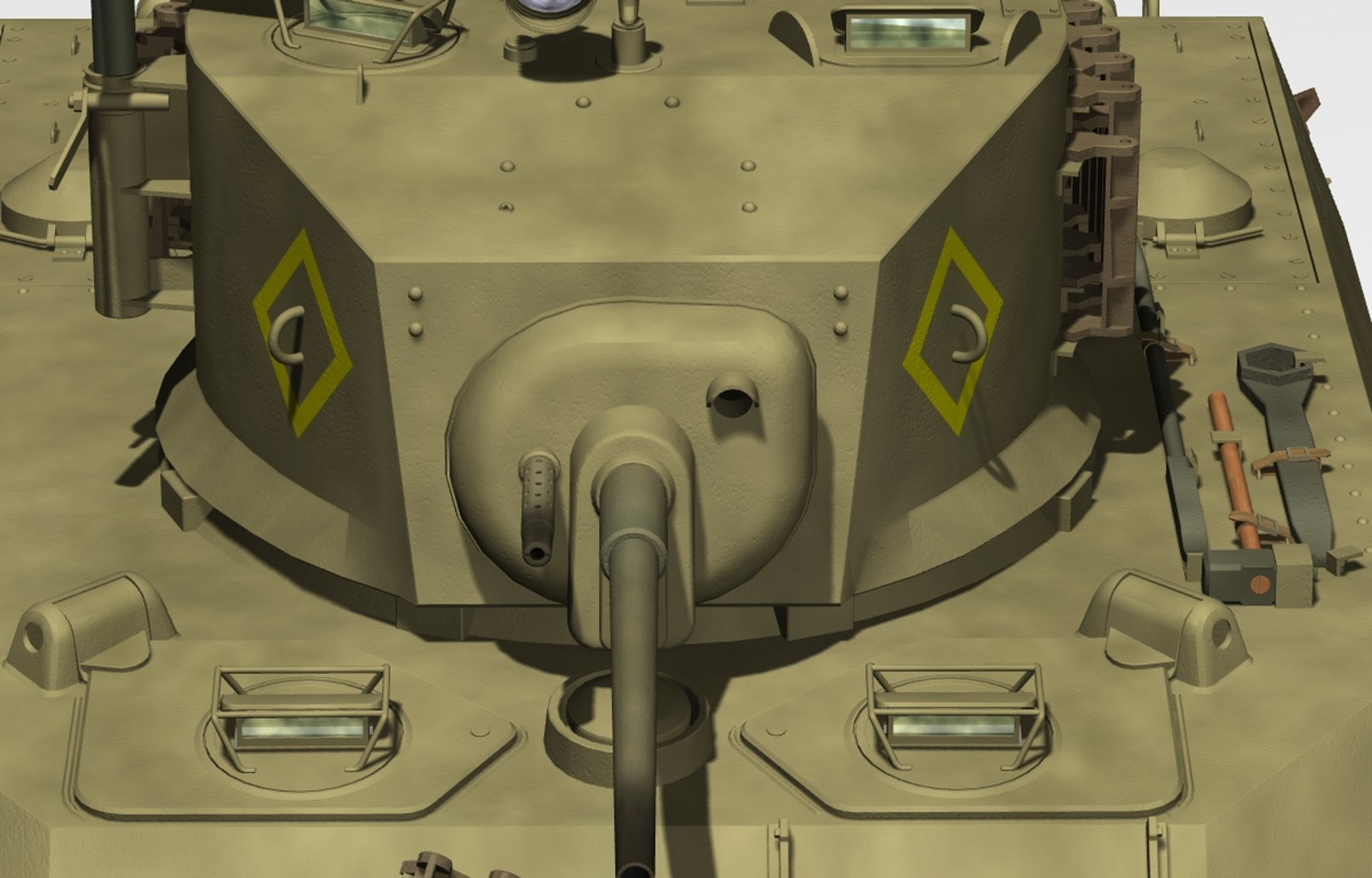 Lwo M3a3 Stuart Tanks Wwii