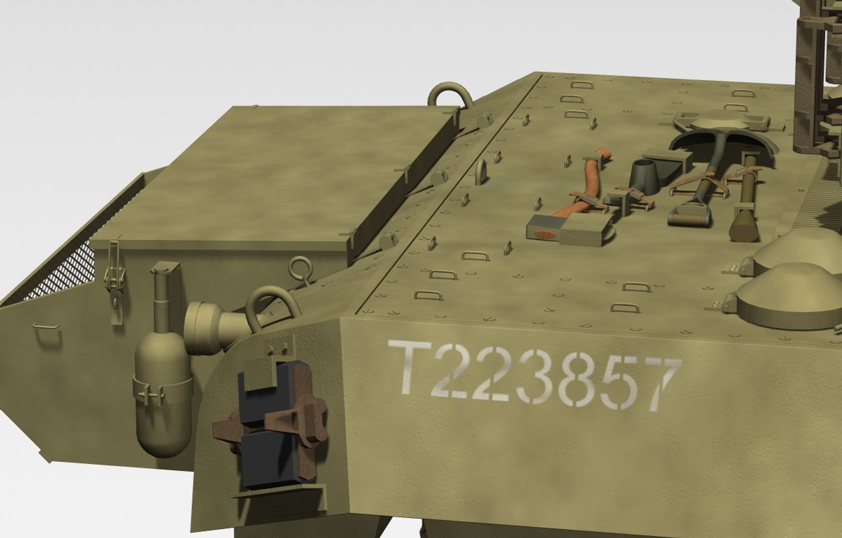 Lwo M3a3 Stuart Tanks Wwii