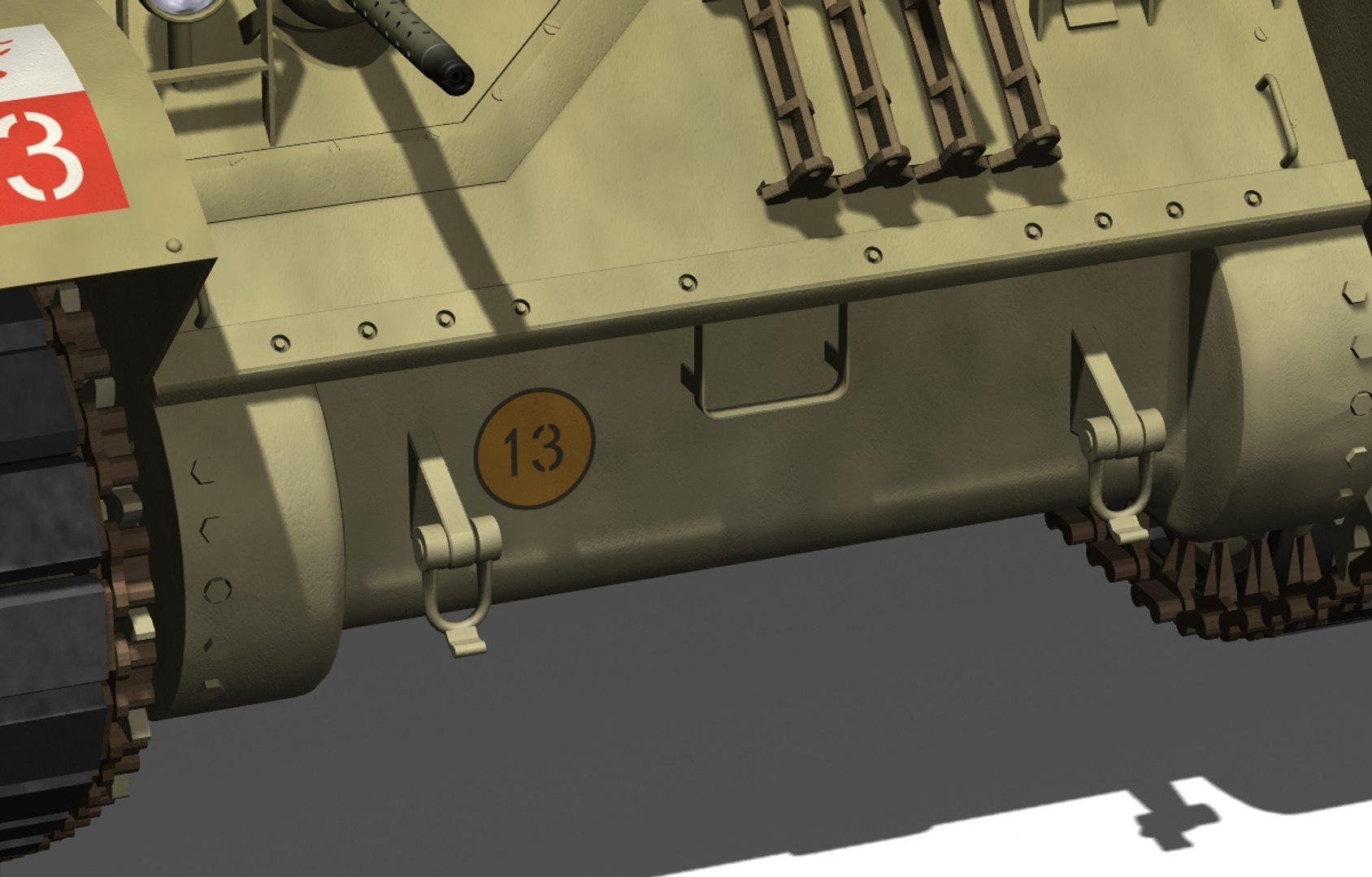 Lwo M3a3 Stuart Tanks Wwii