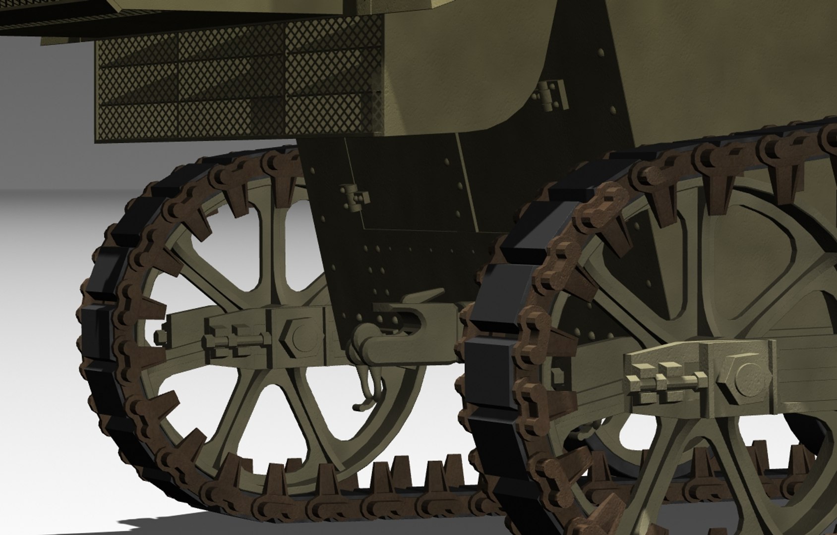 Lwo M3a3 Stuart Tanks Wwii