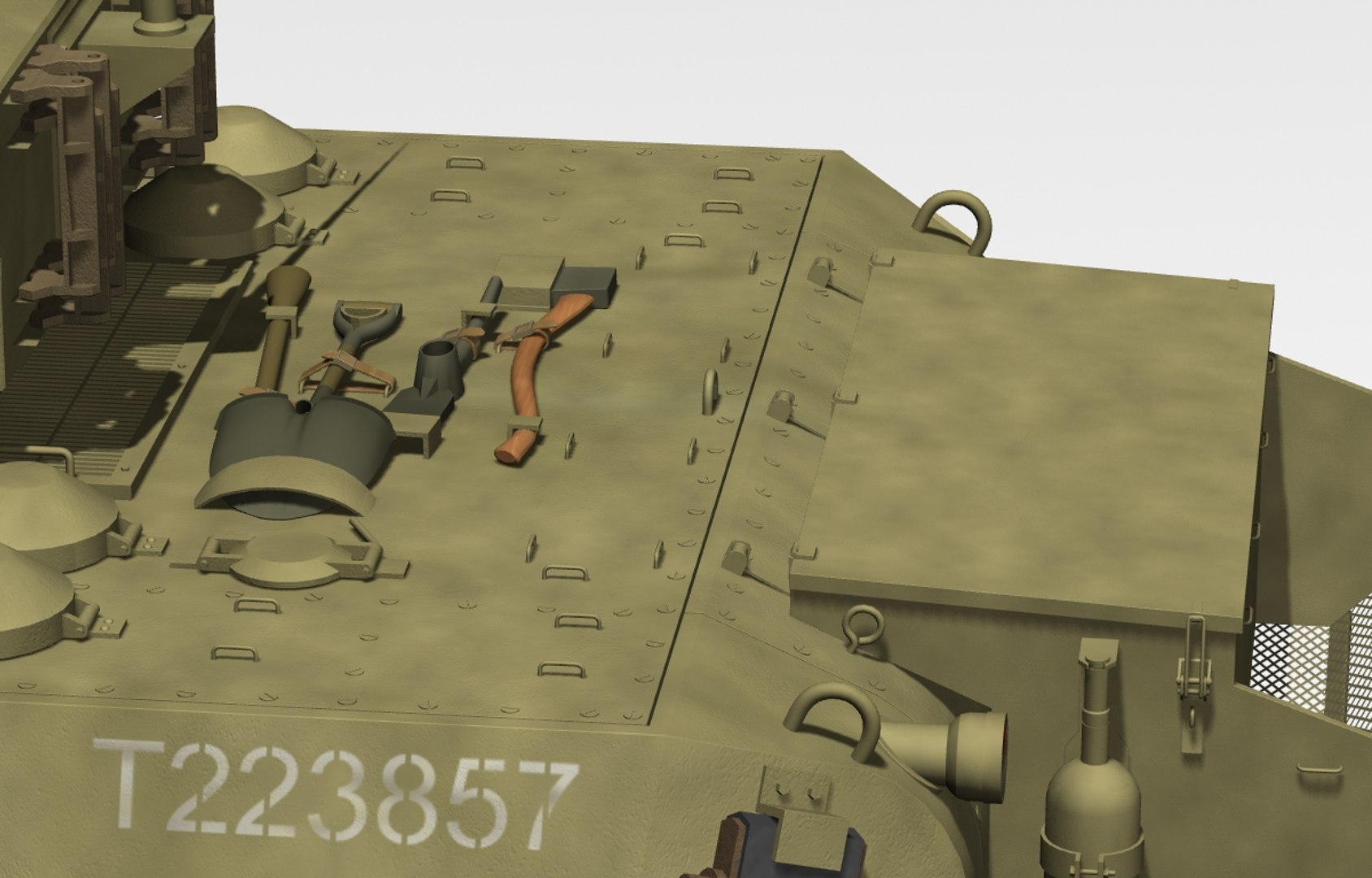 Lwo M3a3 Stuart Tanks Wwii