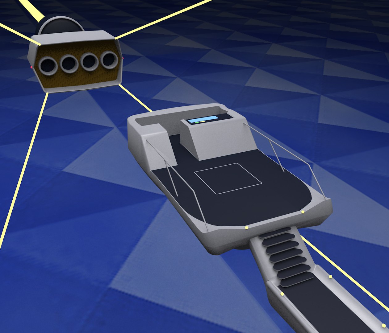 Solar Ship Tron 1982 3ds