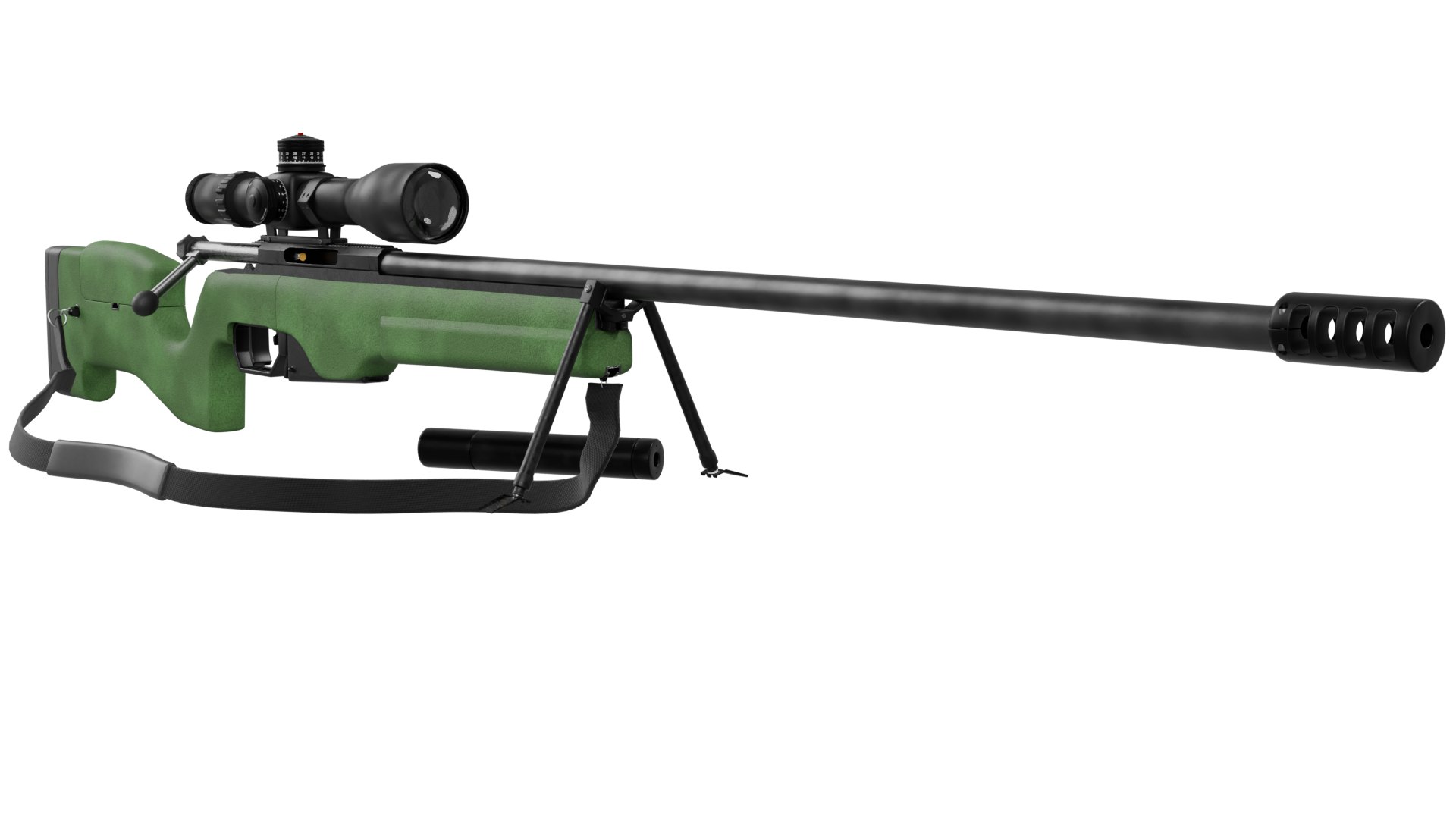 Sako TRG 42 Sniper Rifle 3D Model - TurboSquid 2308777