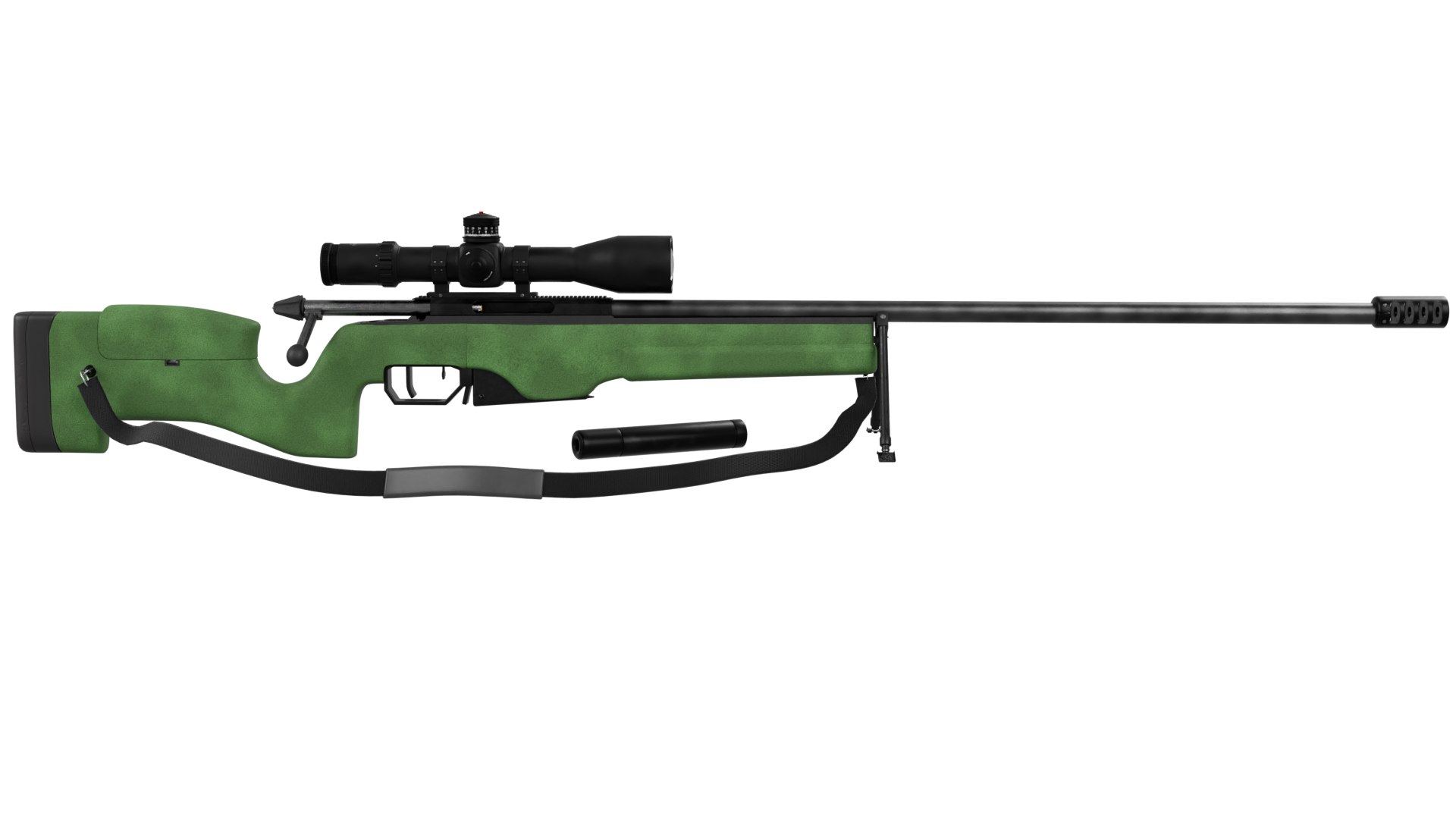 Sako TRG 42 Sniper Rifle 3D Model - TurboSquid 2308777