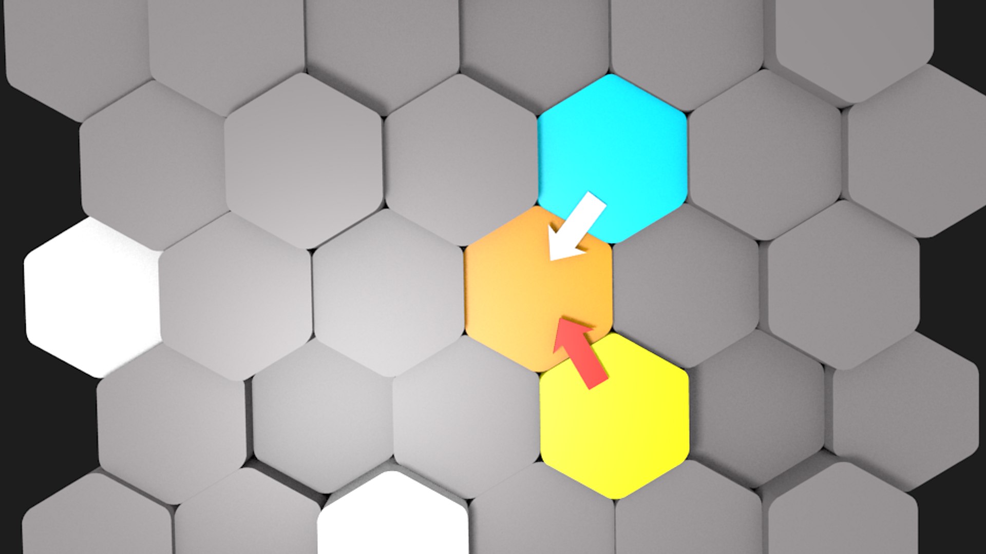Hexagon Process Mapping 3D Model - TurboSquid 1157749