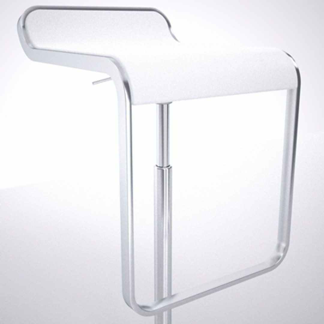 Lem Piston Stool 3d Model