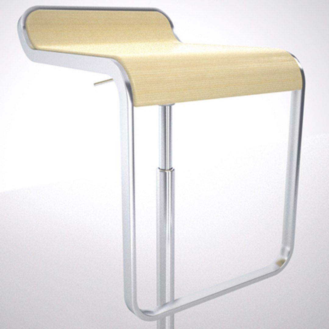 Lem Piston Stool 3d Model