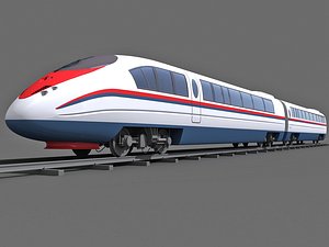 3d Model High-speed Train Shinkansen E5