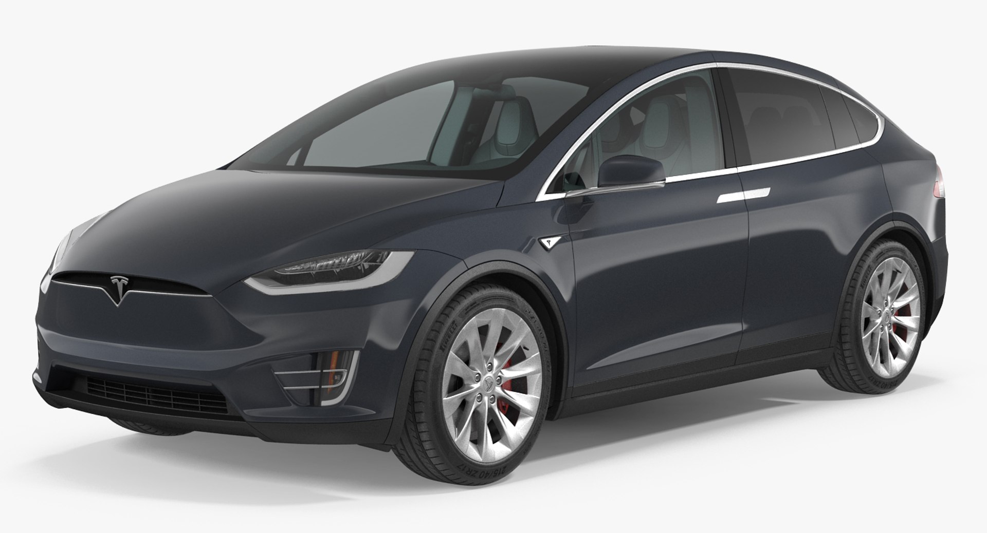 3D Model Tesla X 60d 2017 | 1146095 | TurboSquid