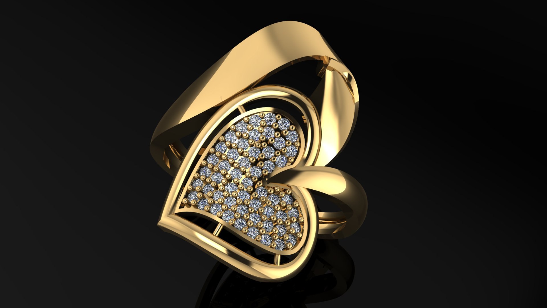 3D Model Gold Ring - TurboSquid 1703442