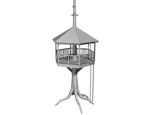 3d treehouse kids ranger