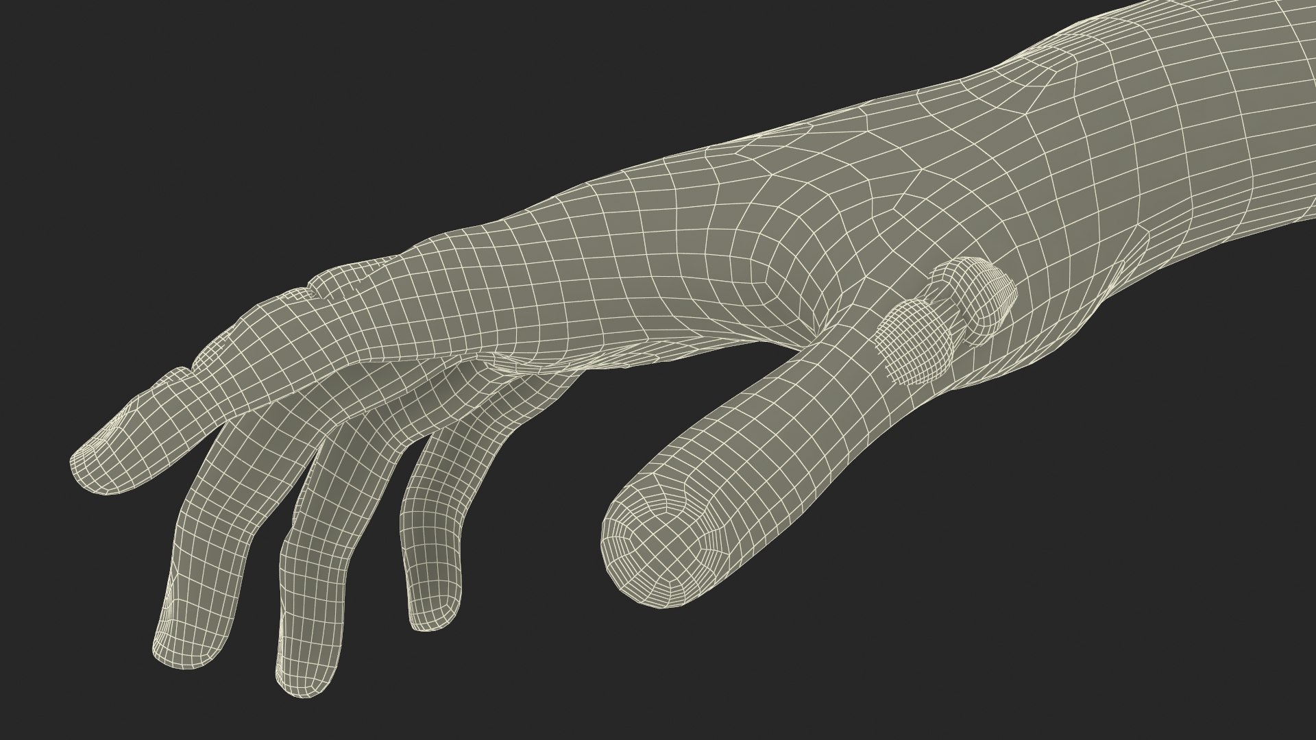 3D Realistic Zombie Hands Rigged - TurboSquid 2335676