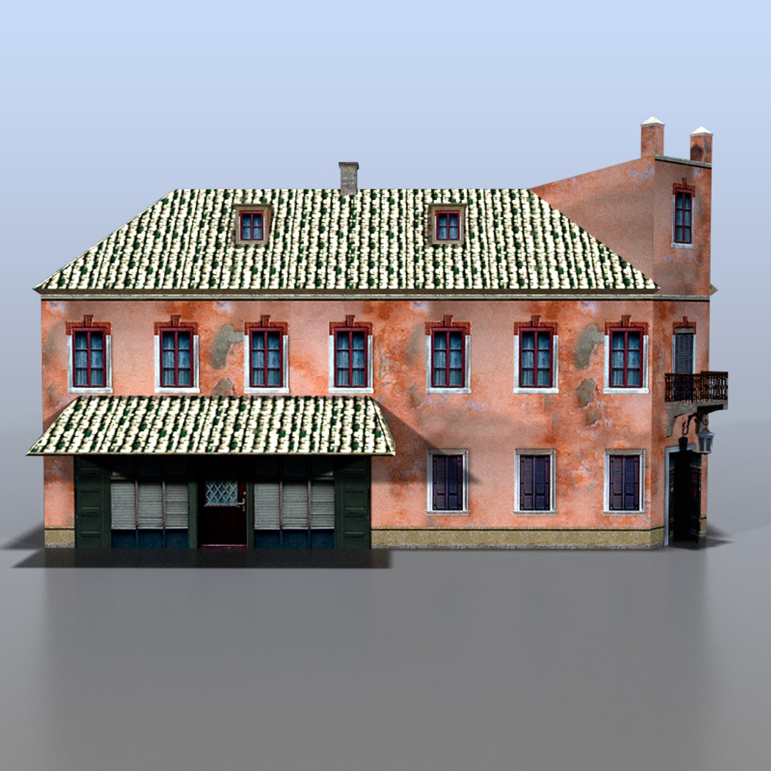 House German 3d Model
